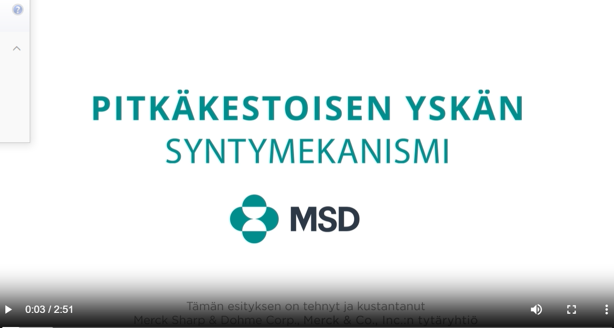 Pitkäkestoisen yskän tautimekanismi - MSD Insight Finland